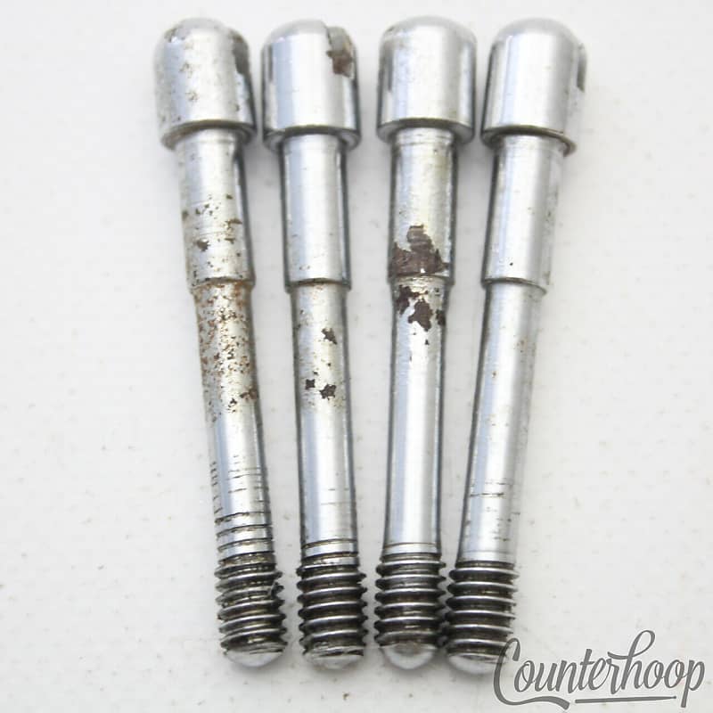 Premier 3x 1 5/8"Slotted Tension T-Rods Snare/Floor Tom Drum | Reverb