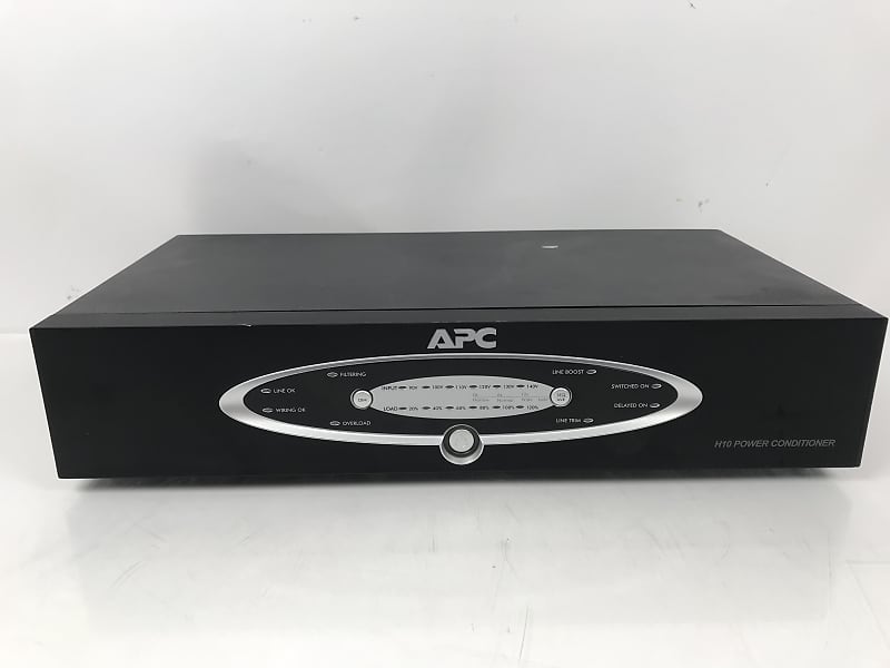 APC H10 Black 12-Outlet Power Conditioner H10BLK | Reverb UK