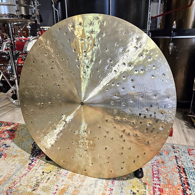 Diril 22" Sweet Custom Gold Ride Cymbal 2572g | Reverb
