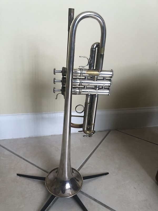 Yamaha C Trumpet with Malone MC2 Leadpipe silver | Reverb