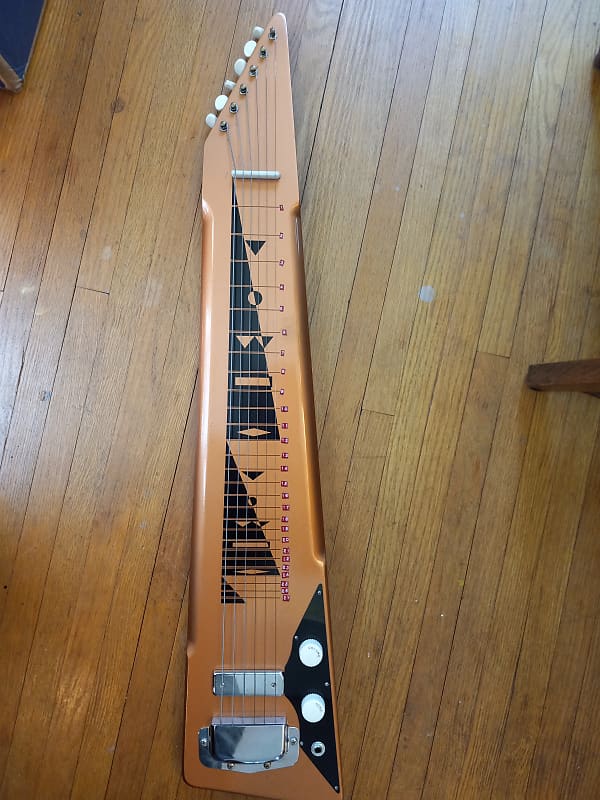 Unknown vintage lapsteel 6 string lap steel 50s or 60s | Reverb