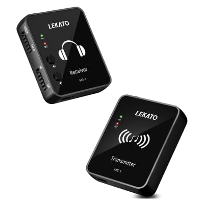 LEKATO MS-1 Wireless in-Ear Monitor System 2.4G Stereo IEM | Reverb