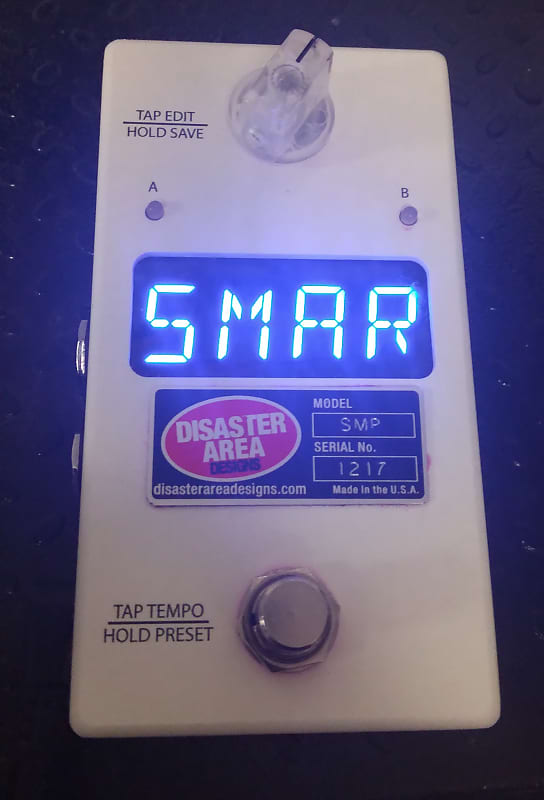 Disaster Area Designs SMART Clock Gen3 MIDI PEDAL - White | Reverb