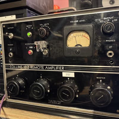 Fully hotrodded Collins 12Z microphone preamp - gutted and | Reverb