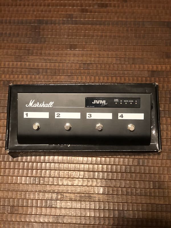 Marshall JVM 4 Button Footswitch | Reverb
