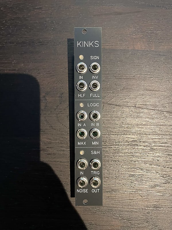 Mutable Kinks Clone 4Hp - Eurorack Utility Module Black Panel | Reverb