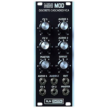 AJH Synth MiniMod Discrete Cascaded VCA Eurorack Module - | Reverb