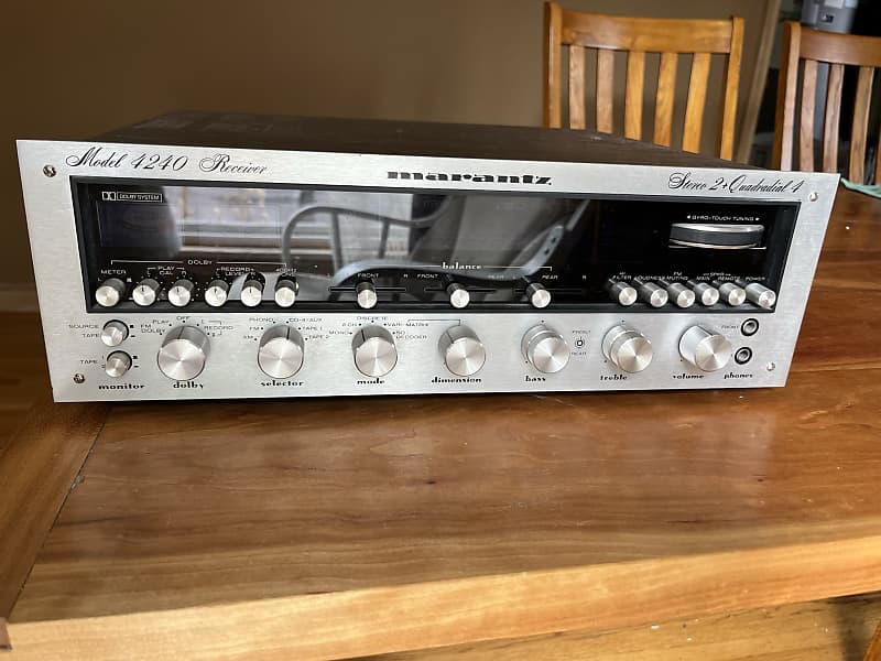 Marantz 4240 Receiver Stereo 2 + Quadradial 4; Working; With | Reverb