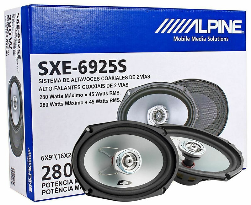 Alpine SXE-6925S 280W 6x9" 2-Way Type-E Series Coaxial | Reverb
