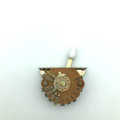 Oak Grigsby? NOS 5-Way Super Strat Switch White 1980’s-90’s? | Reverb