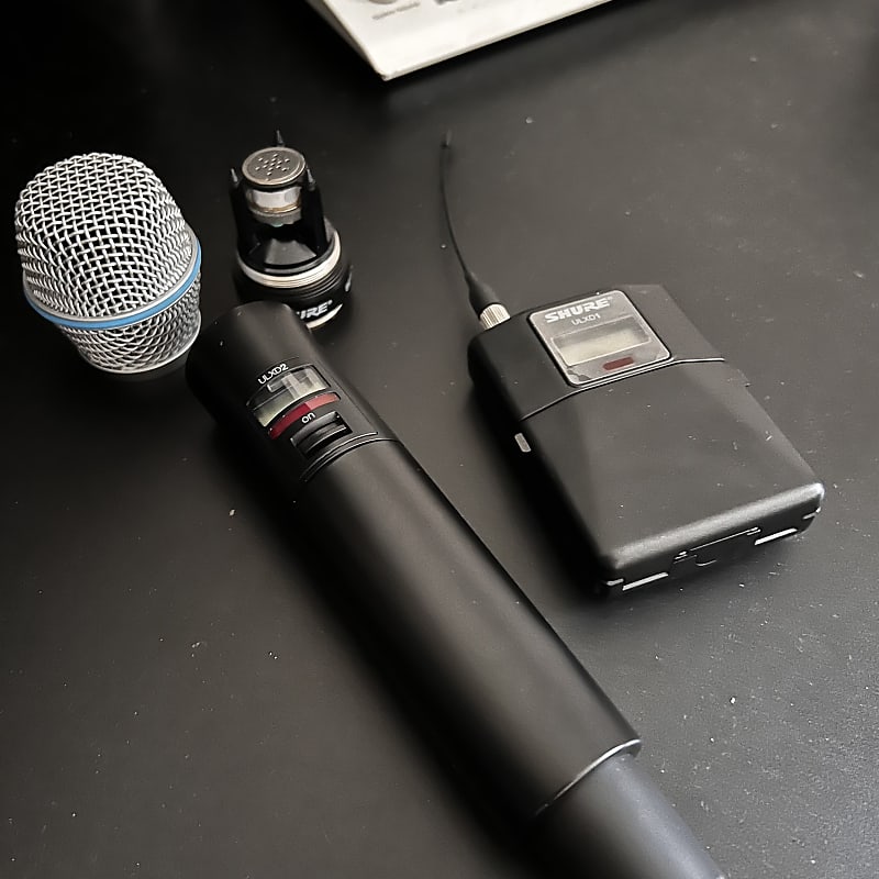 Shure mic with bodypack | ULXD1 K51 | B87 (A) | 606-670MHz | Reverb