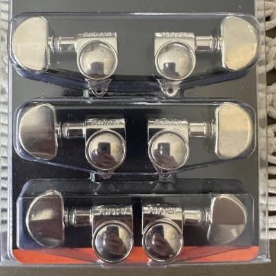 Grover Kidney-button tuners 1970s silver | Reverb