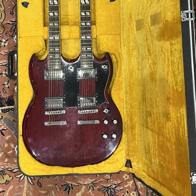 1976 Arbiter SG 6/12 Double Neck Guitar | Reverb