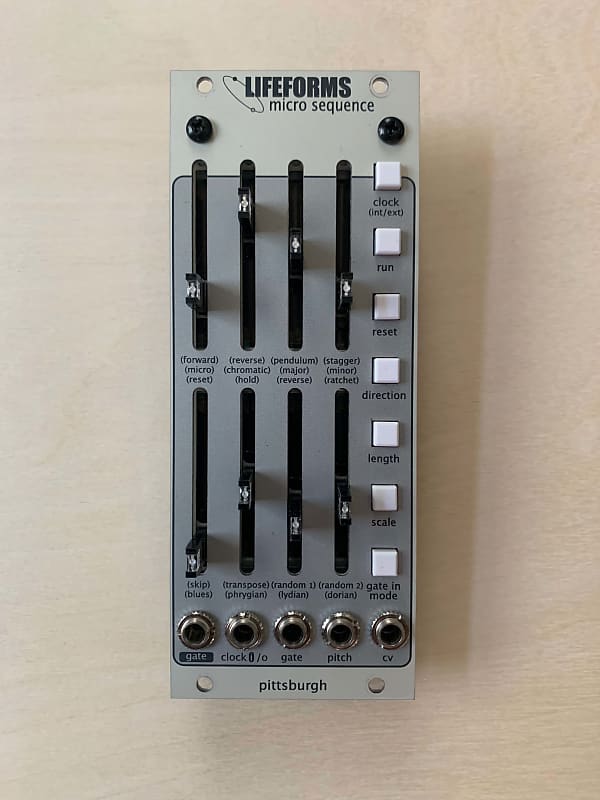 Pittsburgh Modular Lifeforms Micro Sequencer Silver | Reverb