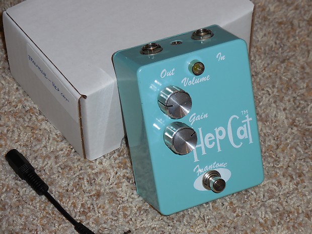 Frantone Hep Cat overdrive/clean boost pedal, great shape! | Reverb