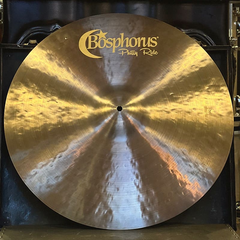NEW Bosphorus 21" Philly Ride Cymbal w/ One Rivet - 1890g | Reverb
