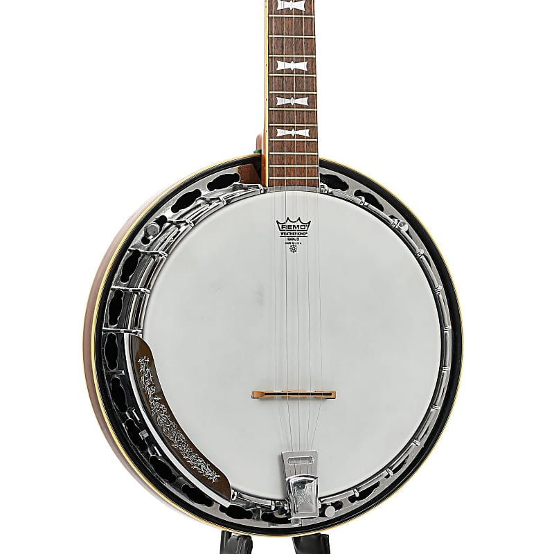 Aria Deluxe Bowtie 5-String Resonator Banjo (1970s) | Reverb