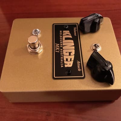 Klinger Custom Pedals MK1 Tone Bender 2019 Gold | Reverb