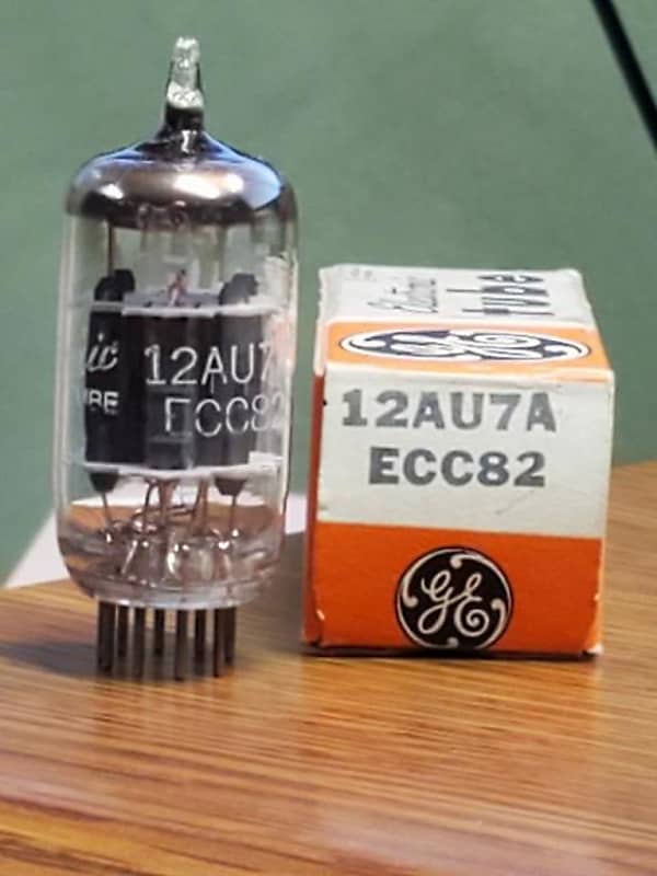 12AU7A/ECC82 GE NOS/NIB short plate | Reverb