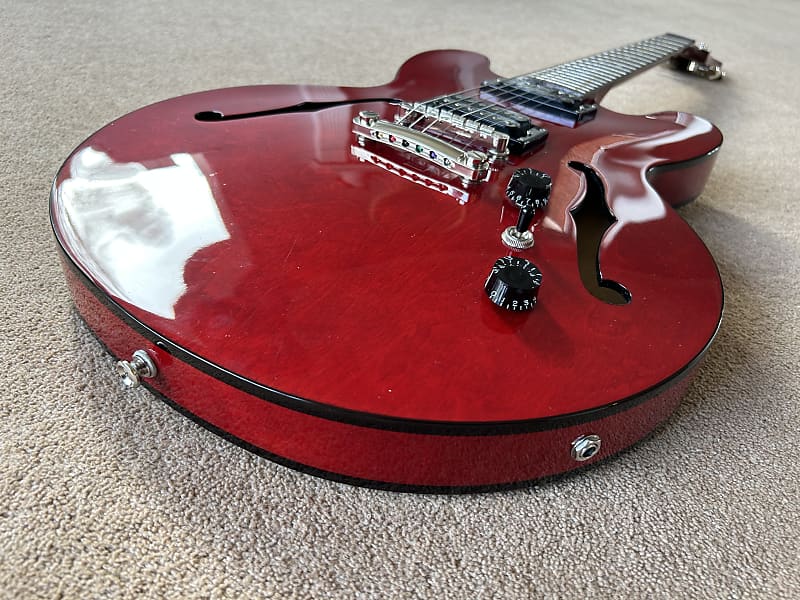Epiphone Dot studio custom shop limited edition Red hollow | Reverb