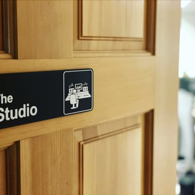 The Studio Sign - Recording Studio Decor | Reverb