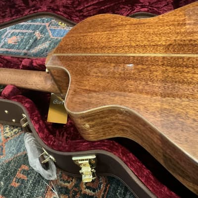 Cort Masterpiece Series Modern Black Acoustic-Electric Guitar | Reverb