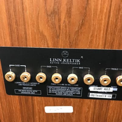 LINN Keltik Walnut Active Speakers Pair Nice Rare With Box | Reverb