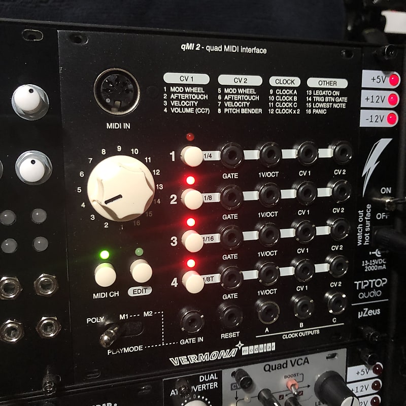 Vermona qmi2 Quad MIDI Interface | Reverb