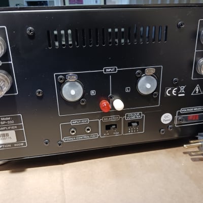 Vincent Vincent Audio SP 332 Hybrid Power Amplifier - Silver | Reverb