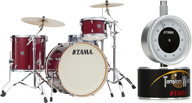 Tama Superstar Classic 3-piece Shell Pack - Dark Red Sparkle | Reverb