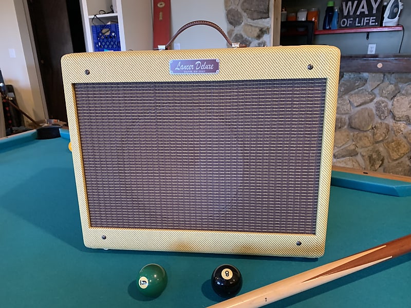 Lancer Amps Hand-Wired “Fender” ‘57 Tweed Deluxe 5E3 guitar | Reverb