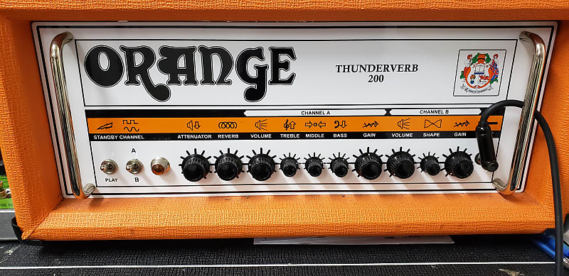 Orange TH 200 w/ Orange Matched Half Stack | Reverb