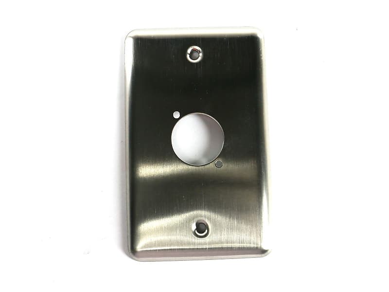 OSP D-1-BLANK 1 Gang Wall Plate with 1 Series "D" Hole | Reverb