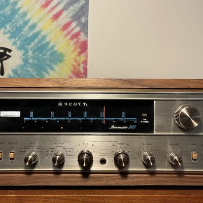 Fully Restored HH Scott 340B All Tube Stereo FM/MPX 30WPC | Reverb