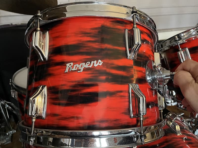 Rogers 9/13” tom custom wrap | Reverb