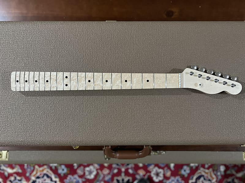 Musikraft Fender Telecaster Replacement Neck 2021 Birdseye | Reverb