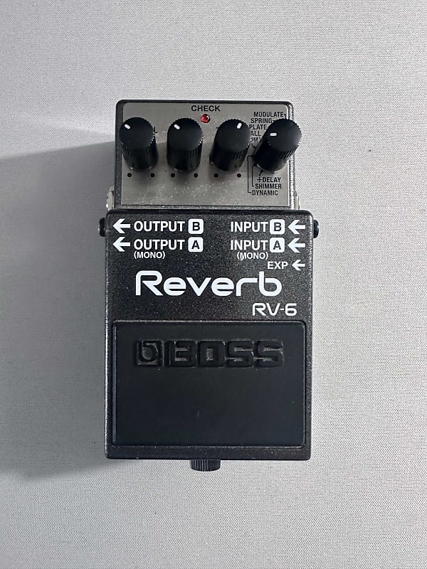 Boss RV-6 Reverb 2015 - Present - Silver | Reverb
