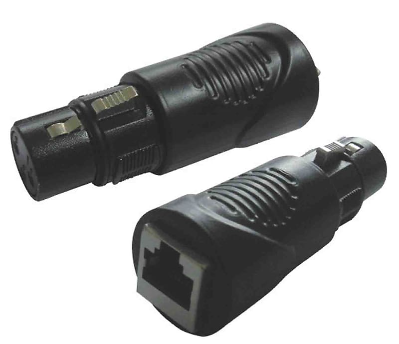 Prox XC-RJ45XF3 Cat 5/6 RJ45 Ethercon to 3 Pin Female DMX | Reverb