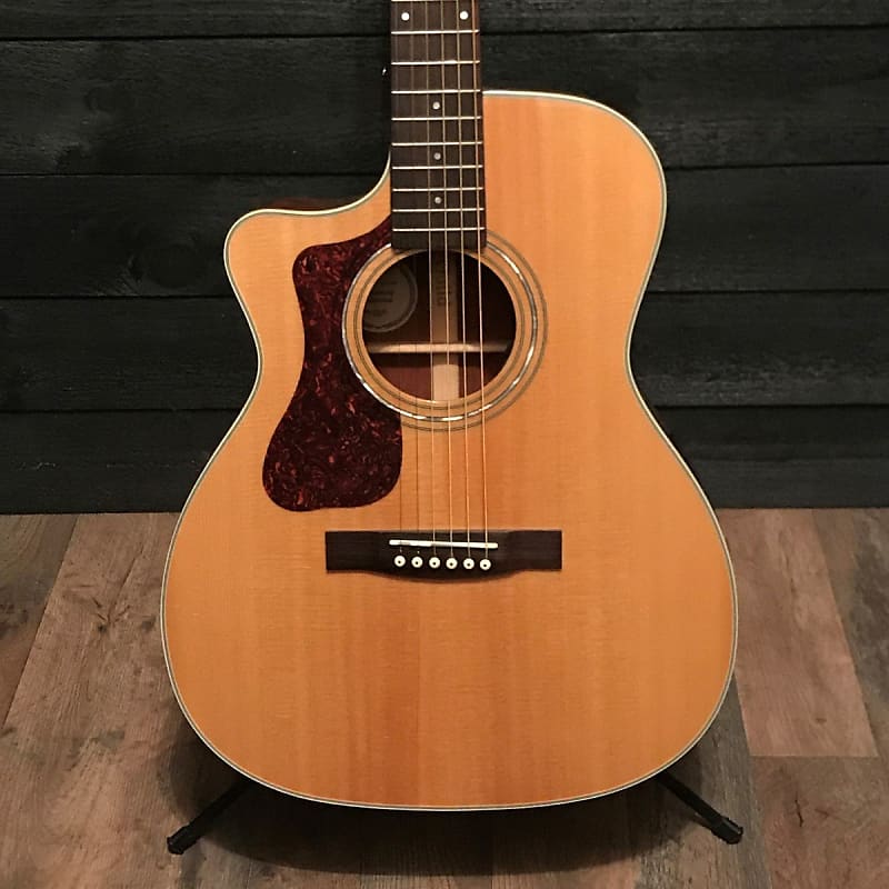 Guild OM 140CE LH Left Handed Orchestra Model | Reverb