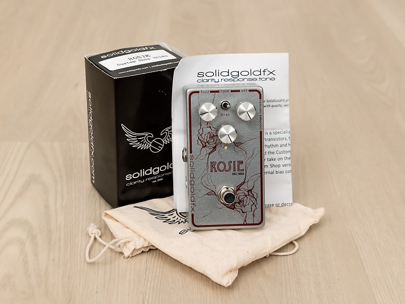 SolidGoldFX Custom Shop Rosie BC183 Silicon Fuzz Guitar | Reverb