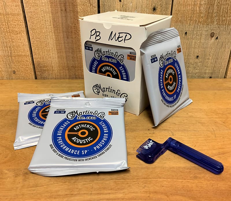 Martin Superior Performance Medium Acoustic Strings (13-56) - | Reverb