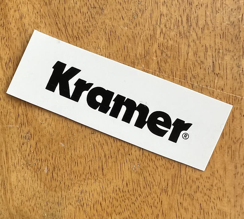 Kramer '83 Waterslide Decal x1 (one piece) | Reverb UK