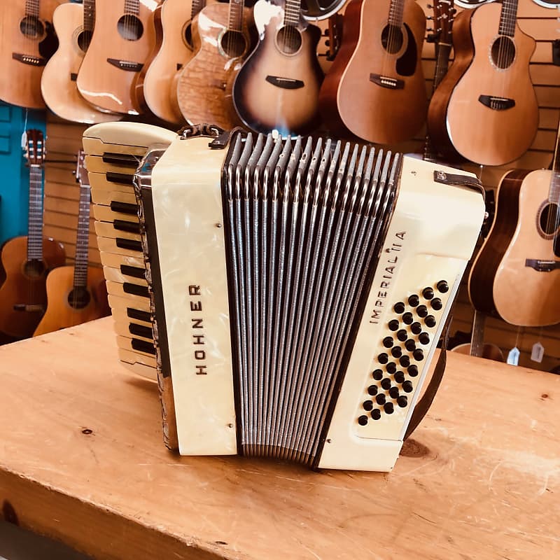 Hohner Imperial II A 25-Key 24-Button Accordion | Reverb