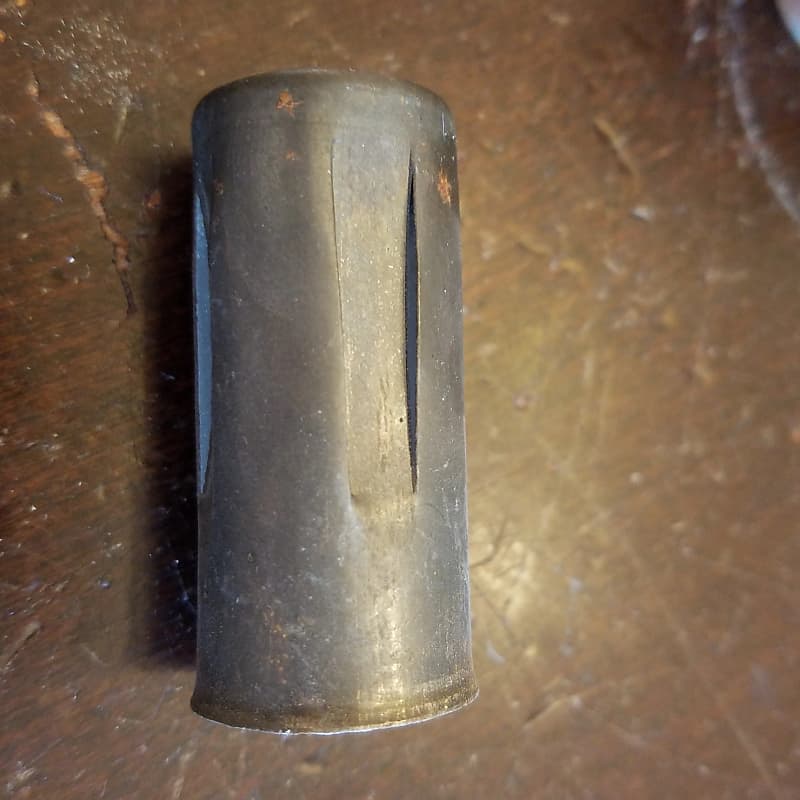 Pair (2) Vintage Vacuum Tube Shields Snap-on Grommes Bogen | Reverb