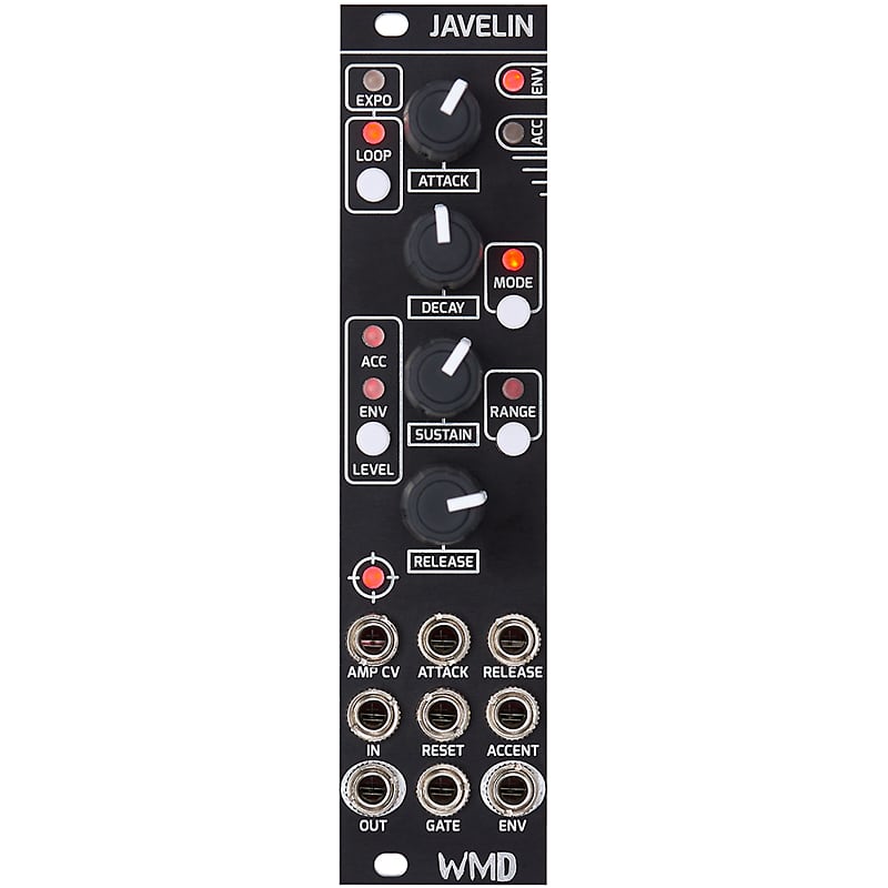Wmd Javelin Envelope Modular Synthesizer Reverb