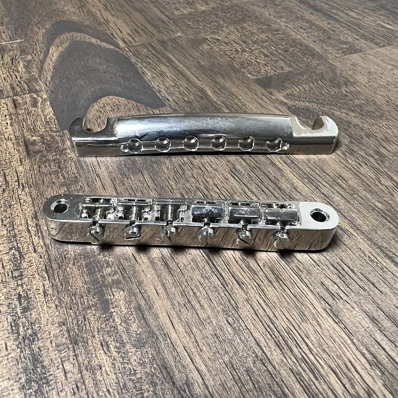 Faber ABRH ABR-1 Bridge & Aluminum Tailpiece - 2023 - Nickel | Reverb