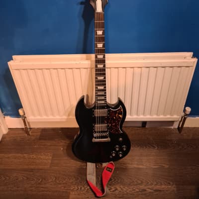 Silvertone PSSN2 Pro Black sparkle - KISS Paul Stanley | Reverb UK