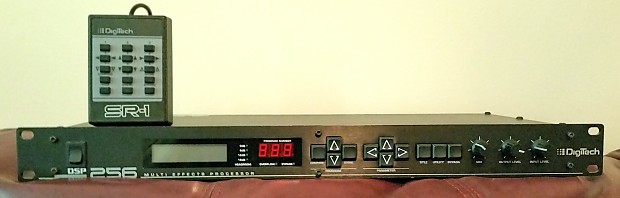 DigiTech DSP 256 MULTI EFFECTS PROCESSOR WITH SR-1 HAND | Reverb