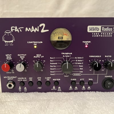HHB Radius 5 Fat Man 2 Tube Preamp Compressor | Reverb