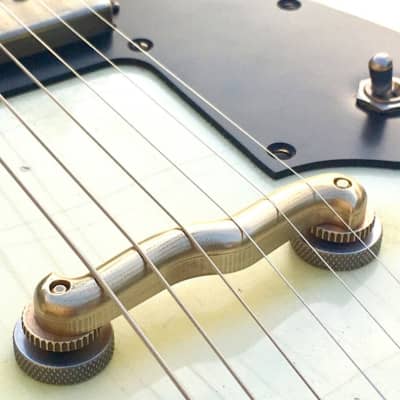 Intonated Floating Slug Base Bridge for Flat Top Guitar, Raw | Reverb